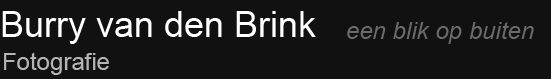 Burry van den Brink fotografie | een blik op buiten.